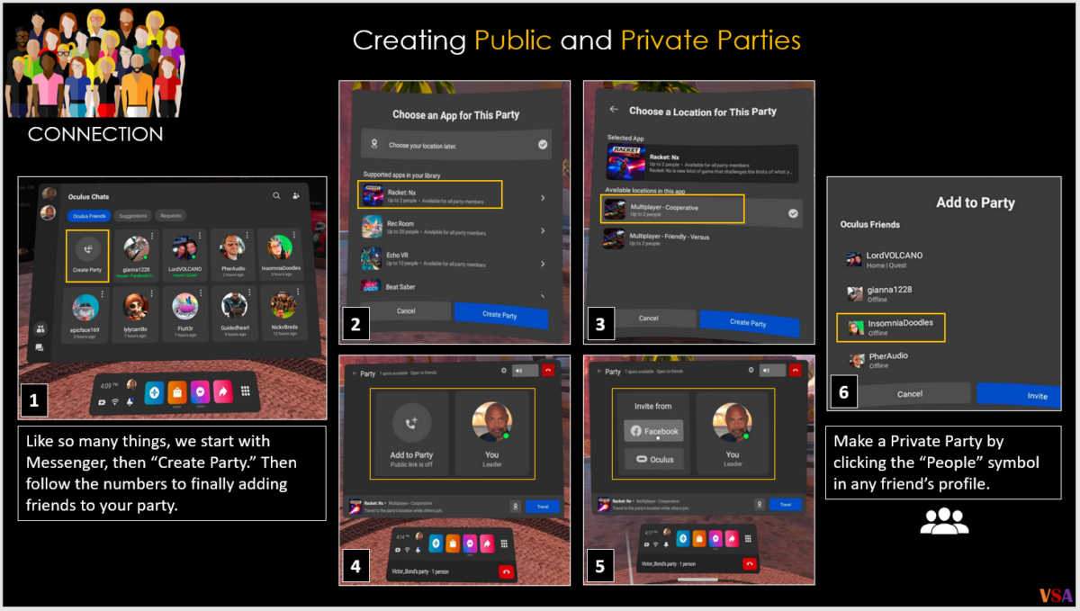 Connection – Racket:Next